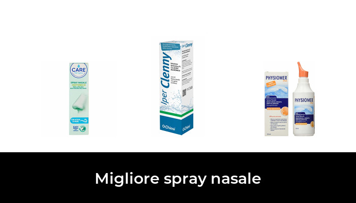 44 Migliore spray nasale nel 2022: secondo gli esperti