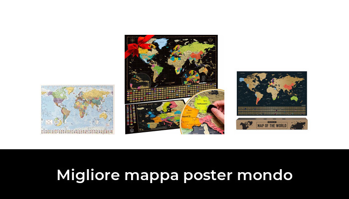 47 Migliore mappa poster mondo nel 2022: secondo gli esperti