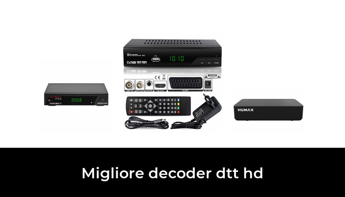 46 Migliore decoder dtt hd nel 2022: secondo gli esperti