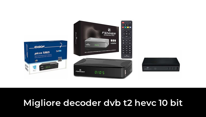 48 Migliore decoder dvb t2 hevc 10 bit nel 2024: secondo gli esperti
