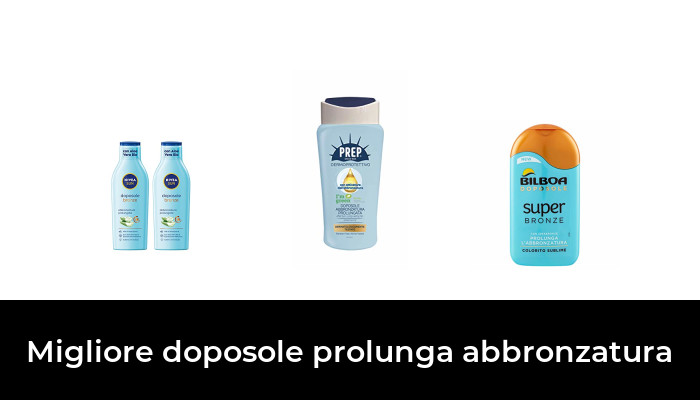 49 Migliore doposole prolunga abbronzatura nel 2024: secondo gli esperti