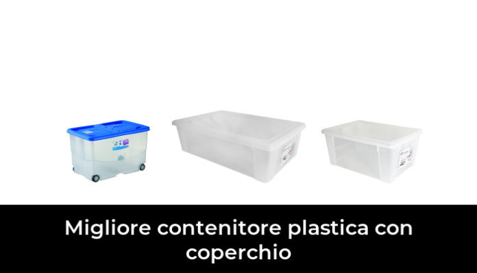 48 Migliore contenitore plastica con coperchio nel 2024: secondo gli ...