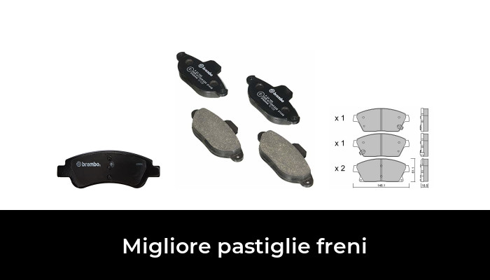 45 Migliore pastiglie freni nel 2024: secondo gli esperti