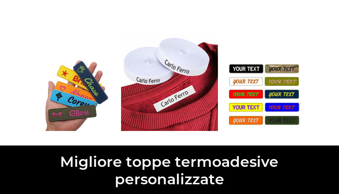 47 Migliore toppe termoadesive personalizzate nel 2024: secondo gli esperti