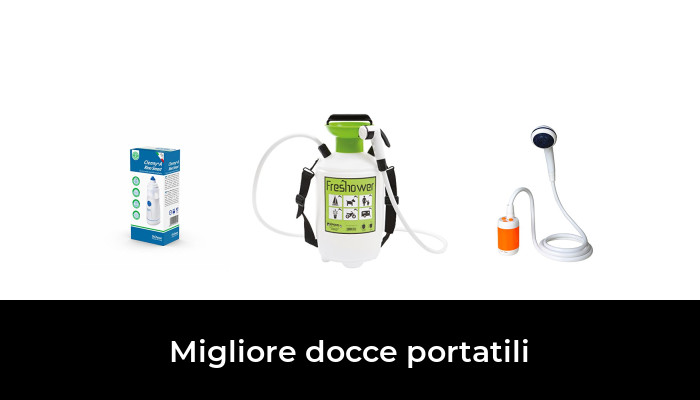 45 Migliore docce portatili nel 2024: secondo gli esperti