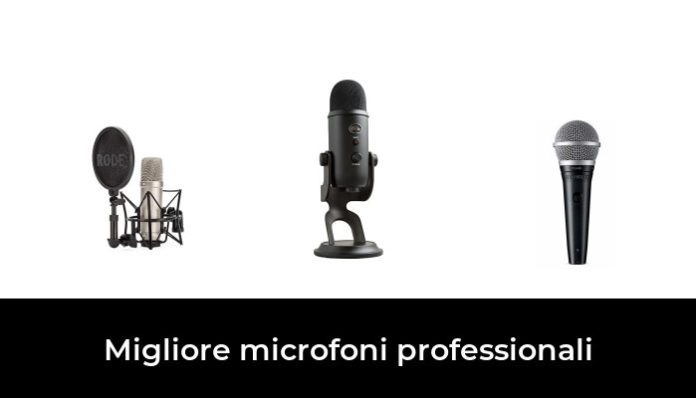 45 Migliore microfoni professionali nel 2024: secondo gli esperti
