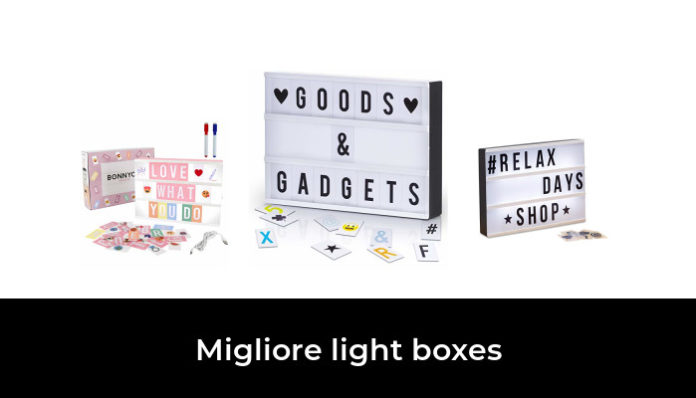 34 Migliore light boxes nel 2024: secondo gli esperti