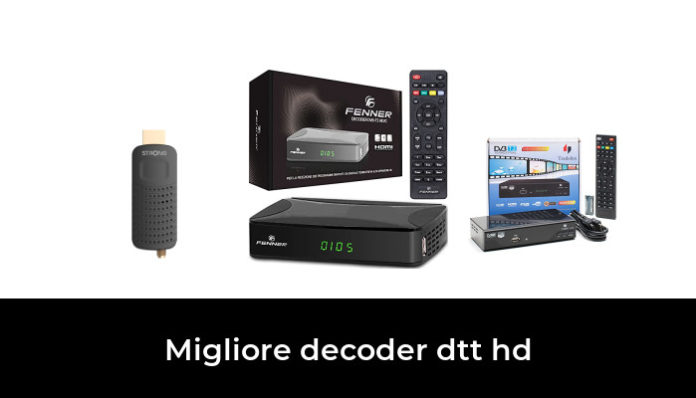 50 Migliore decoder dtt hd nel 2024: secondo gli esperti